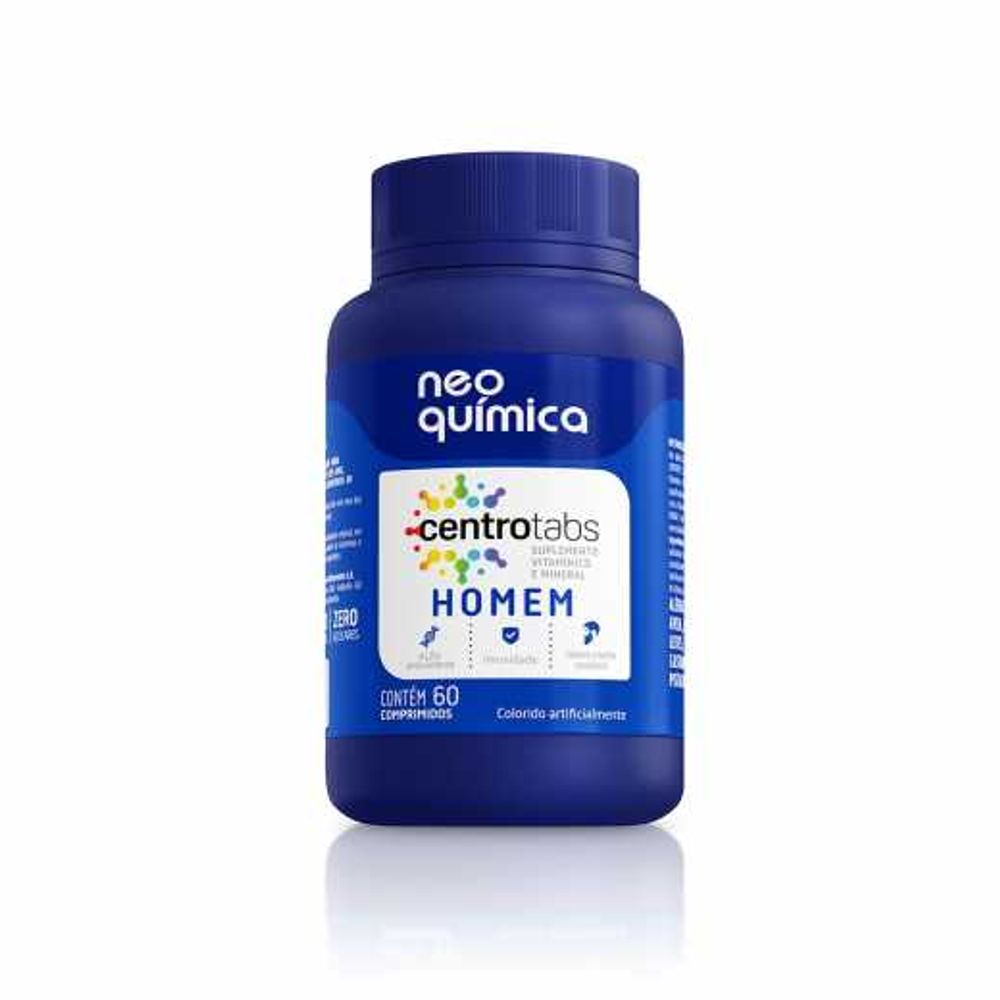Centrotabs Homen C/60 Comprimidos - Neo Química - unicdrogaria