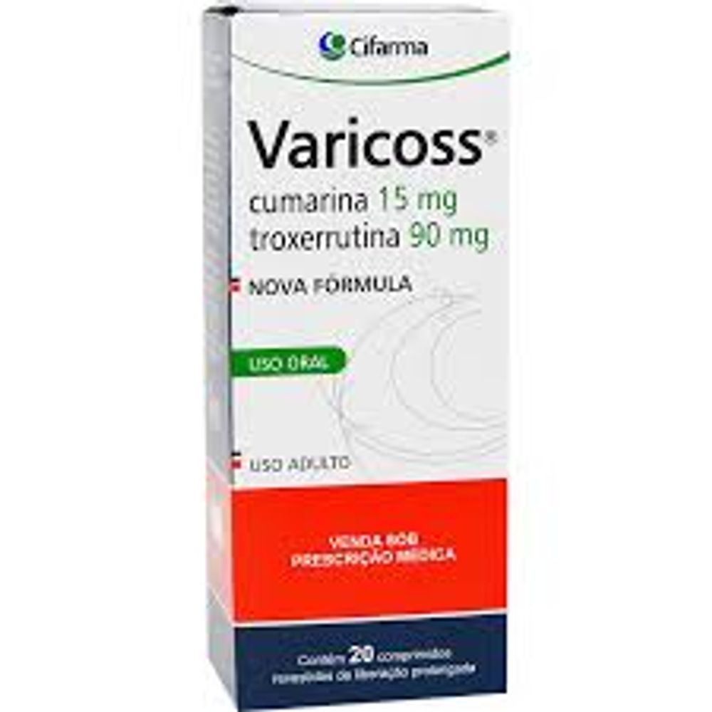 Varicoss 20 Comprimidos - unicdrogaria
