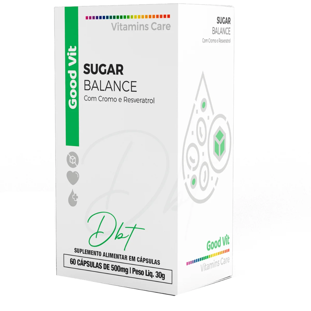 Sugar Balance C/60 Cápsulas - Good Vit - unicdrogaria